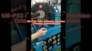 MS-P32 Hose Crimping Machine: Crimping Demonstration