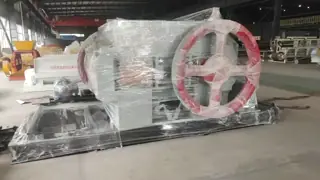 High Speed Clay Brick Roller Crusher Machine For Full Automatic Production Line