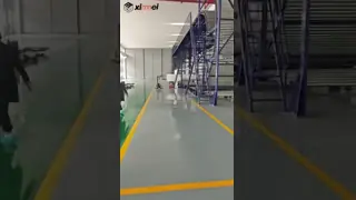The Loop cutterautomatic band knife guidance machine splitting long PU foam blocks into roll foam