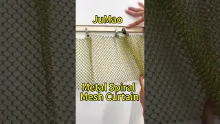 Jumao Metal Mesh Curtains Modernize Your Space