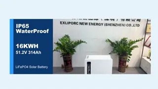 IP65 16kWh LiFePO4 Home Energy Storage – Exterior & Waterproof Test