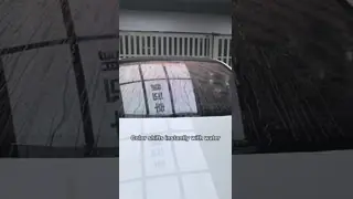 Car Film Changes Color With Water
