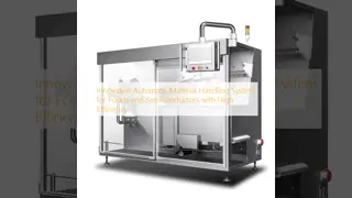 Automated Material Handling Foods Semiconductors