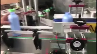 automatic desktop labeling machine for round bottle
