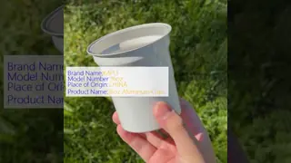 Ultra Thin 16oz Aluminum Cups Pure Taste