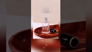 Glass fragrance bottle