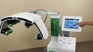 Laser lipo slimming and EMS muscle build treatment video