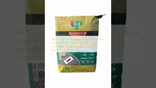 Durable Kraft Paper Valve Bags for Powders