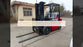 LPG Forklift 4.5 Ton 5m Mast for Factories