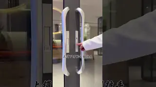 GRH Broken Bridge Aluminum Flat Door System Single Door Entrance Door Outer Door Rear Garden Door