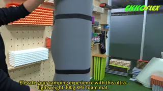 Anti-slip Embossed Foam Sleeping Pad for Backpacking