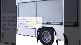 CXFIRE Fire Truck Roll Up Doors