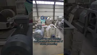 Full Stainless Steel Rasper Crushing Equipment for Multi-Material Tuber Starch Processing