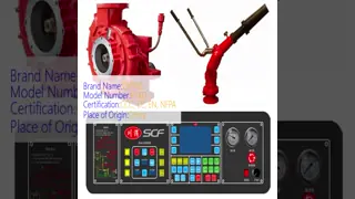 Fire Truck Monitor Electric Control Firefighting Power