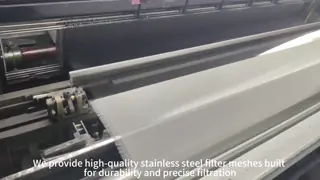Electropolished 316L Stainless Steel Filter Mesh For Fine Liquid Filtration