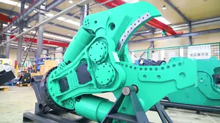 Guchuan Excavator Hydraulic Shears Scrap Metal Cutting Machine for 6-40 ton Excavator