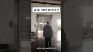 Why Are High Speed Spiral Doors the Premium Choice for Modern Industrial Facilities?