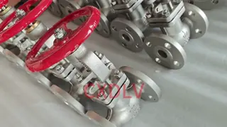 ANSI150LB Globe Valve Flanged Connection