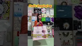 Custom PE Shopping Bags Moisture Proof Drawstring