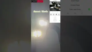Demonstrating Smart , Infrared and Full-Color Night Vision Modes