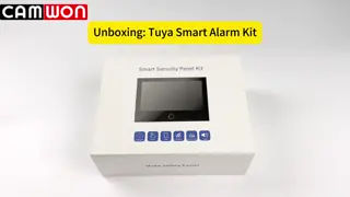 Unboxing 7 Inch Security Console and Walkthrough of App Pairing Steps