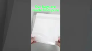 Biodegradable Customizable Glassine Paper Bags for Moisture-Resistant Packaging