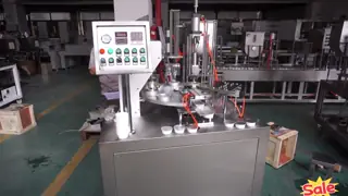 Auto Rotary Cup Filling Sealing Machine QNKS-900