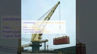 Electric Offshore Crane Heave Compensated