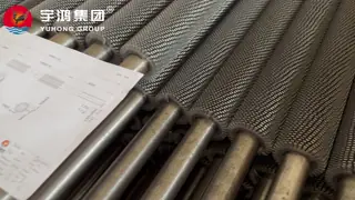 ASTM A312 TP347 Stainless Steel Helical Serrated HFW Fin Tube For Fired Heater Application
