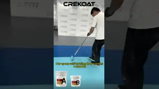 Epoxy floor paint, shiny, wear-resistant, easy to maintain