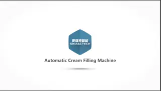Automatic Cream Filling Machine with Servo Piston Control and Heated Cosmetic Filling System