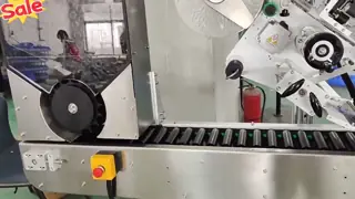 Automatic Horizontal Round Bottle Labeling Machine