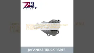 Isuzu FTR 6BG1T Oil Pump Upgrade