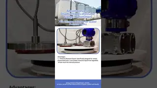 NY3051-4 Double Flange Pressure Transmitter Hot Sale
