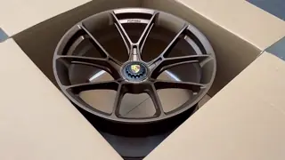 Fake Center-Locked Porsche Satin Bronze 1-PC Wheels