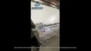 Aluminum Strip Bending Machine Fast & Easy
