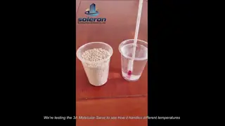 3A Molecular Sieve Temperature Test Results