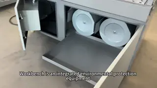 dust collecting grinding