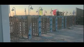 Full Height Turnstile Security Solution