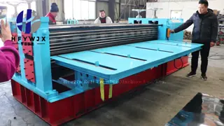 Horizontal Corrugated Roof Sheet Press