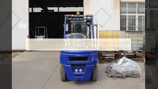 10 Ton Diesel Forklift Heavy Duty Terminal