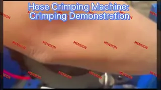Hose Crimping Machine: Crimping Demonstration