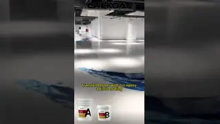 A floor that cannot be solved without artistic floor paint