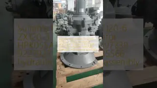 Hitachi ZX120 Excavator Hydraulic Pump Assembly