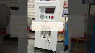Oxygen Free Nitrogen Generator for Laser Welding