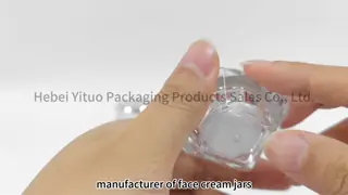 Custom Frost Cream Jar Design