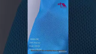 Quick Dry Sportswear Fabric 130GSM Birdseye Mesh
