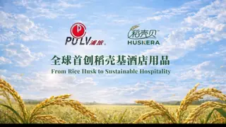 Eco friendly biodegradable hotel guestroom accessories