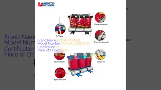 Durable 200KVA Dry Transformer Coastal Ready