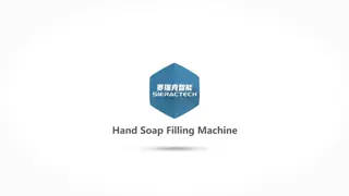 Automatic Hand Soap Filling Machine with Servo Piston Control and Anti-Foaming Liquid Filling System